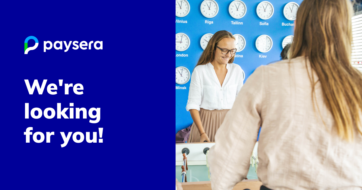 Careers at Paysera